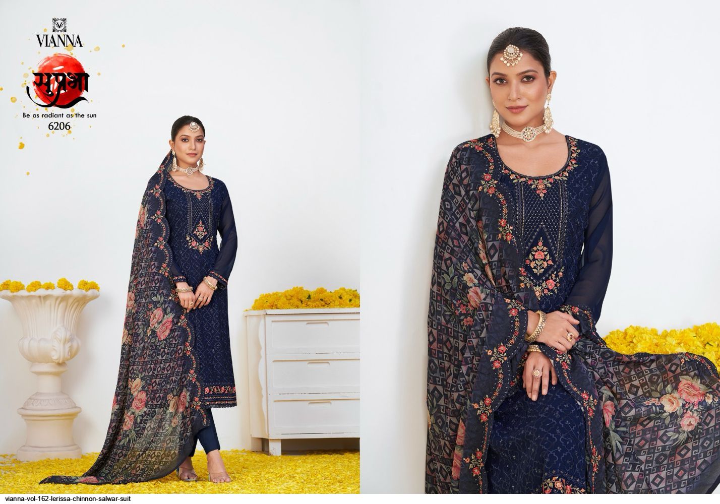 VIANNA VOL 162 LERISSA CHINNON SALWAR SUIT