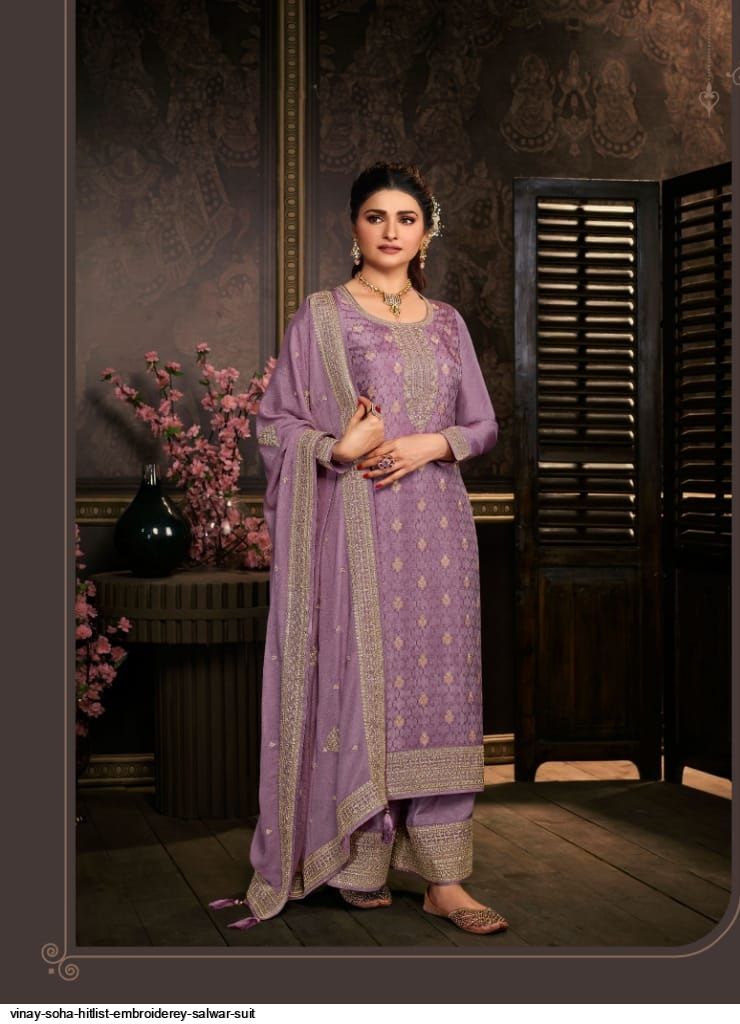 vinay soha hitlist EMBROIDEREY salwar suit