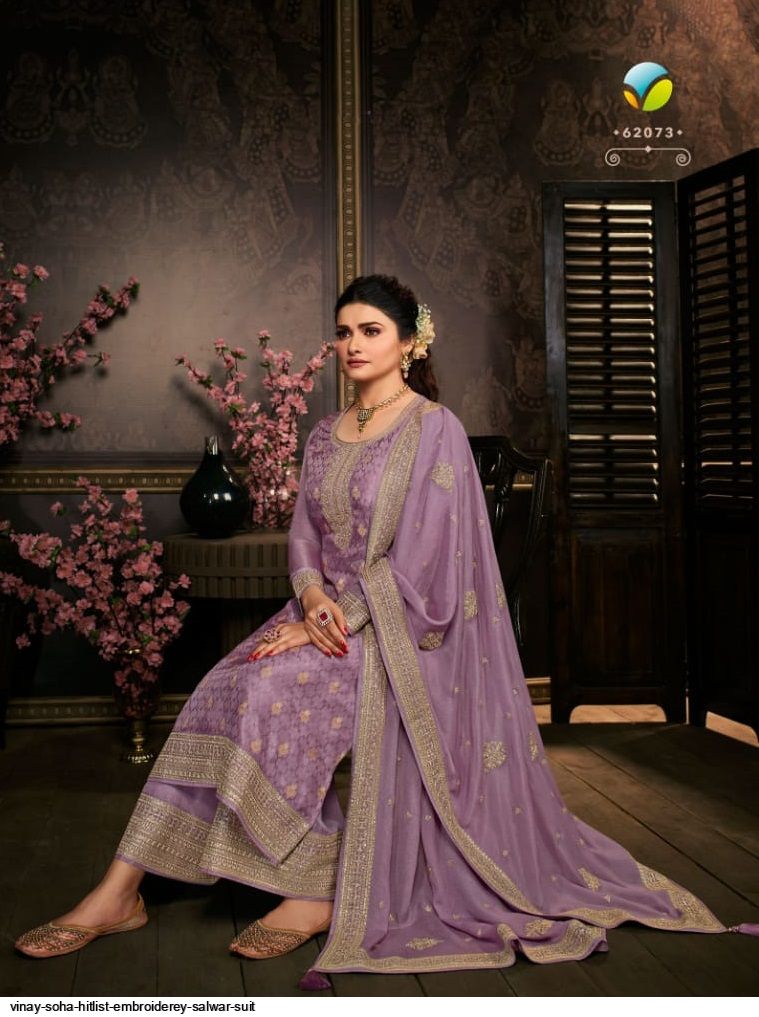 vinay soha hitlist EMBROIDEREY salwar suit