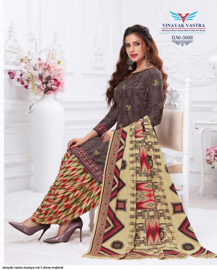 Vinayak Vastra Maarya vol 1 Dress Material