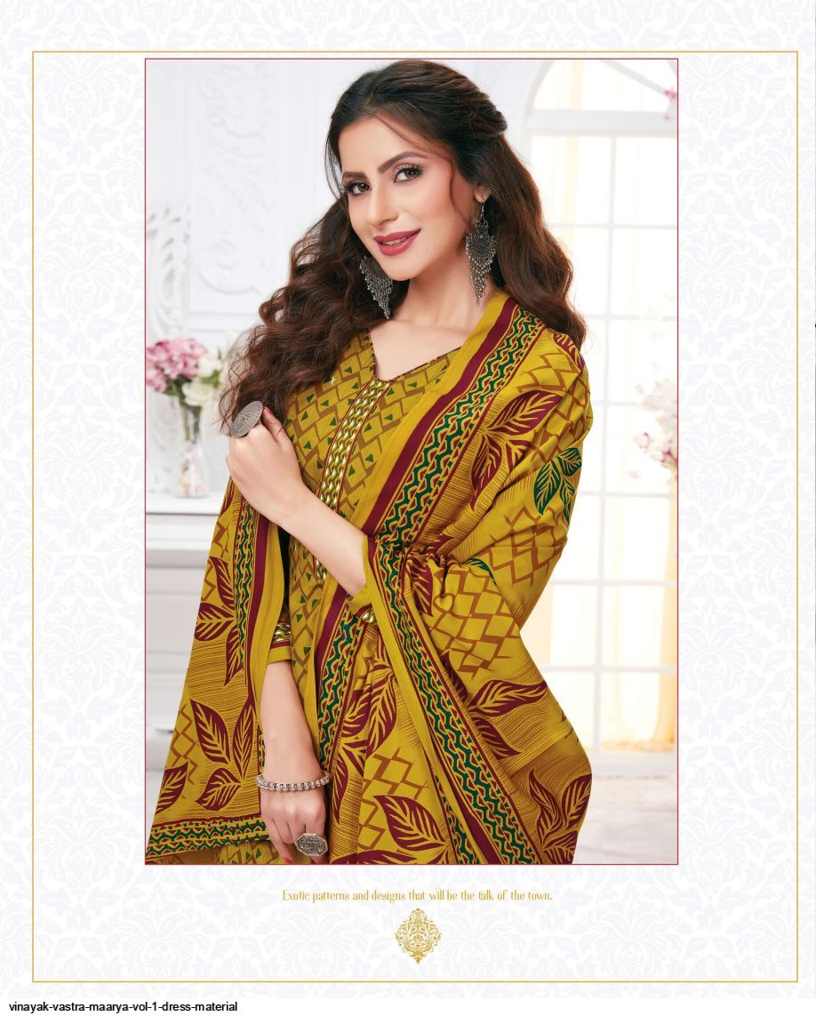 Vinayak Vastra Maarya vol 1 Dress Material