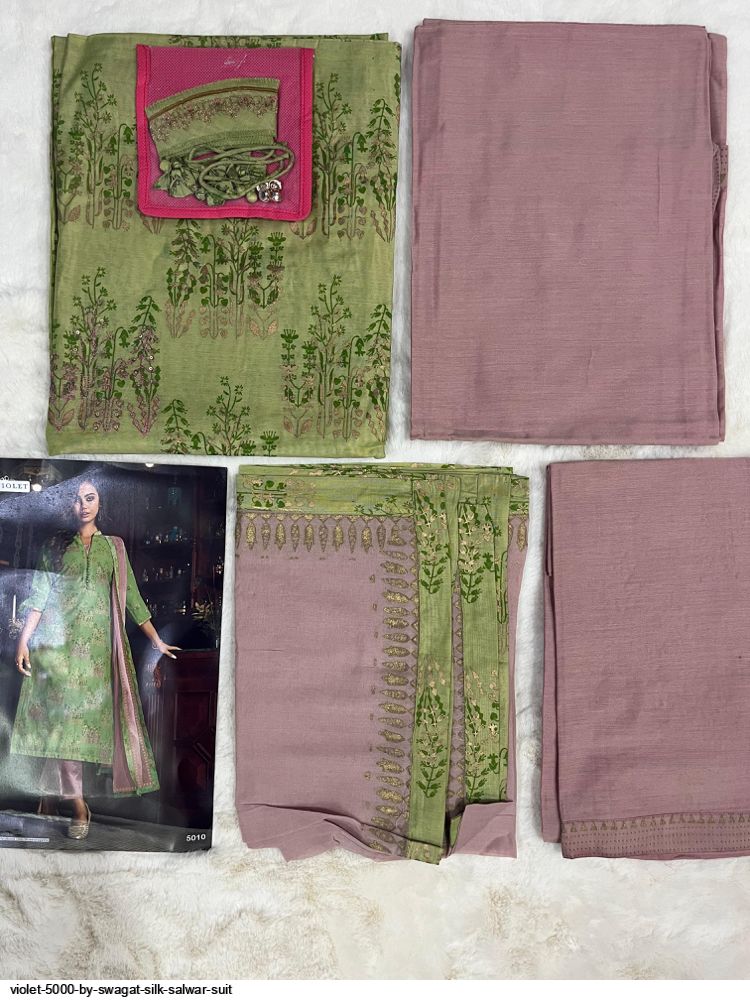 VIOLET 5000 BY SWAGAT SILK SALWAR SUIT