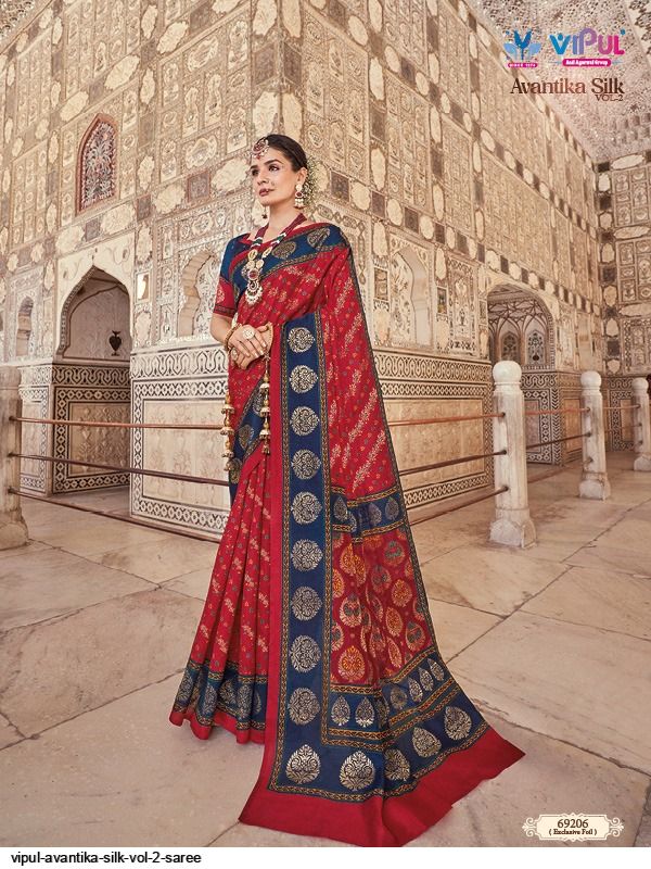 Vipul Avantika silk Vol 2 saree