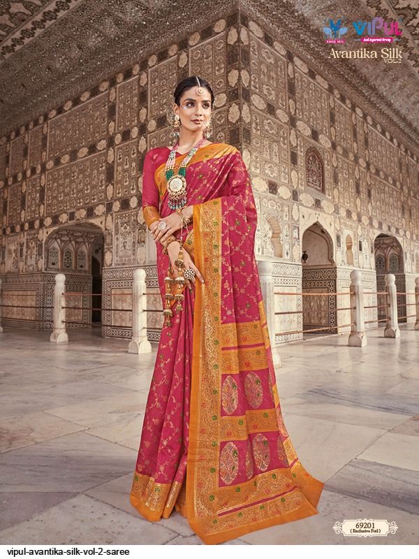 Vipul Avantika silk Vol 2 saree