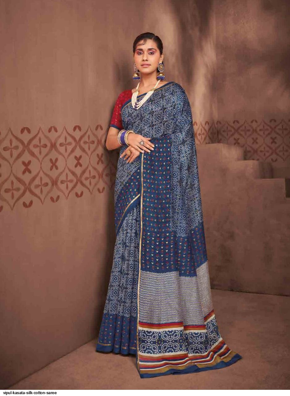 Vipul Kasata silk COTTON SAREE