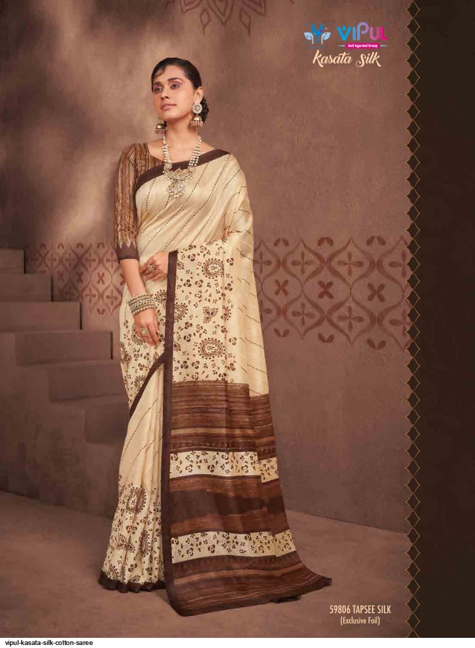 Vipul Kasata silk COTTON SAREE