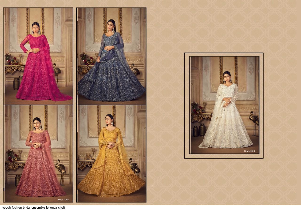 VOUCH FASHION BRIDAL ENSEMBLE LEHENGA CHOLI