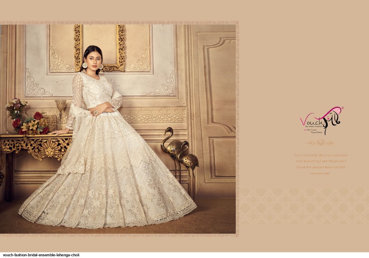VOUCH FASHION BRIDAL ENSEMBLE LEHENGA CHOLI