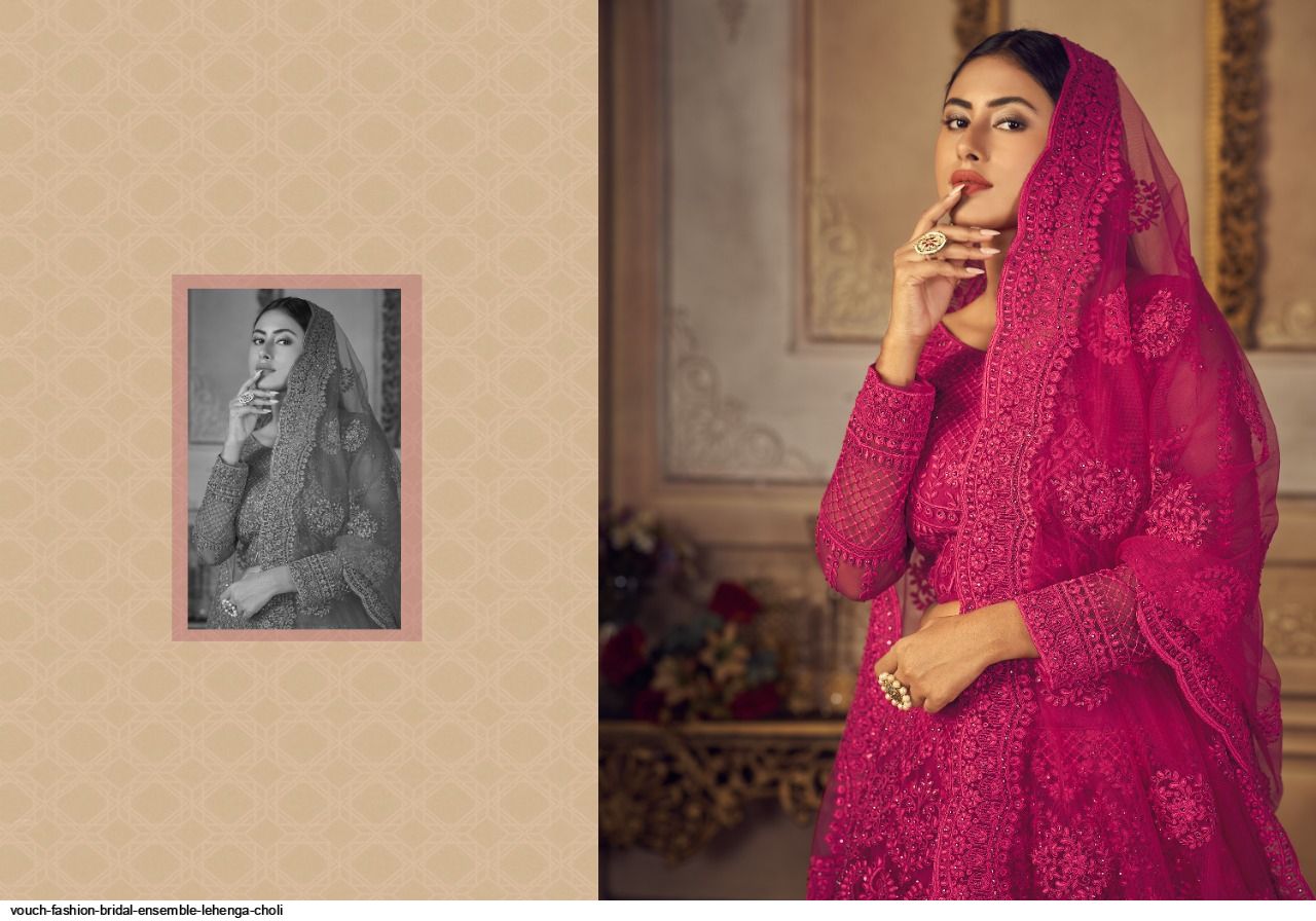 VOUCH FASHION BRIDAL ENSEMBLE LEHENGA CHOLI