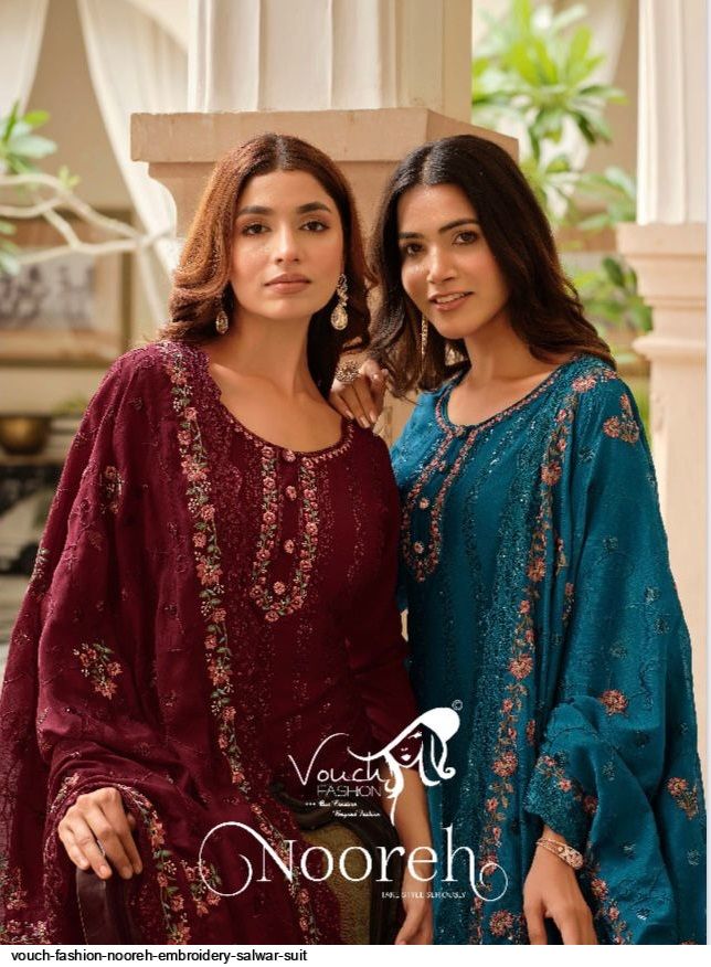 VOUCH FASHION NOOREH EMBROIDERY SALWAR SUIT