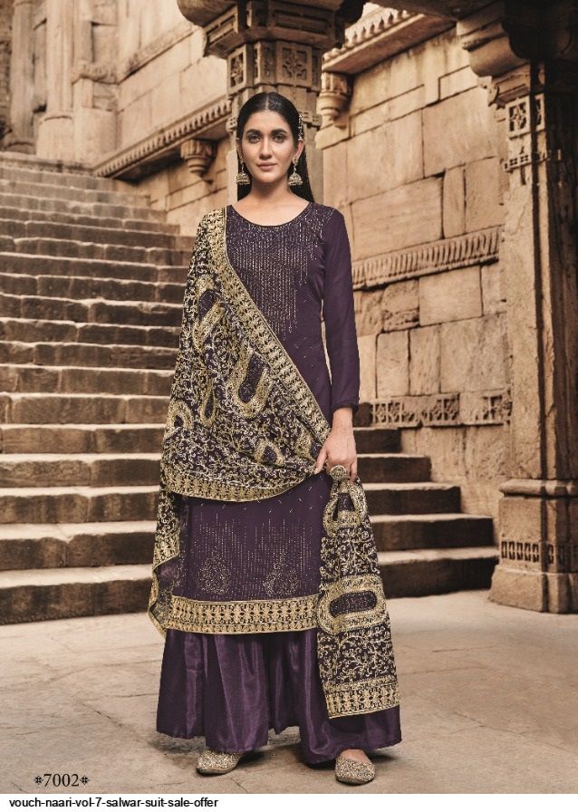 VOUCH NAARI VOL 7 SALWAR SUIT SALE OFFER