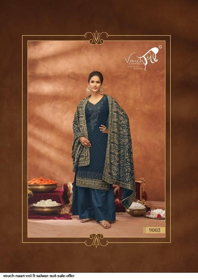 VOUCH NAARI VOL 9 SALWAR SUIT SALE OFFER
