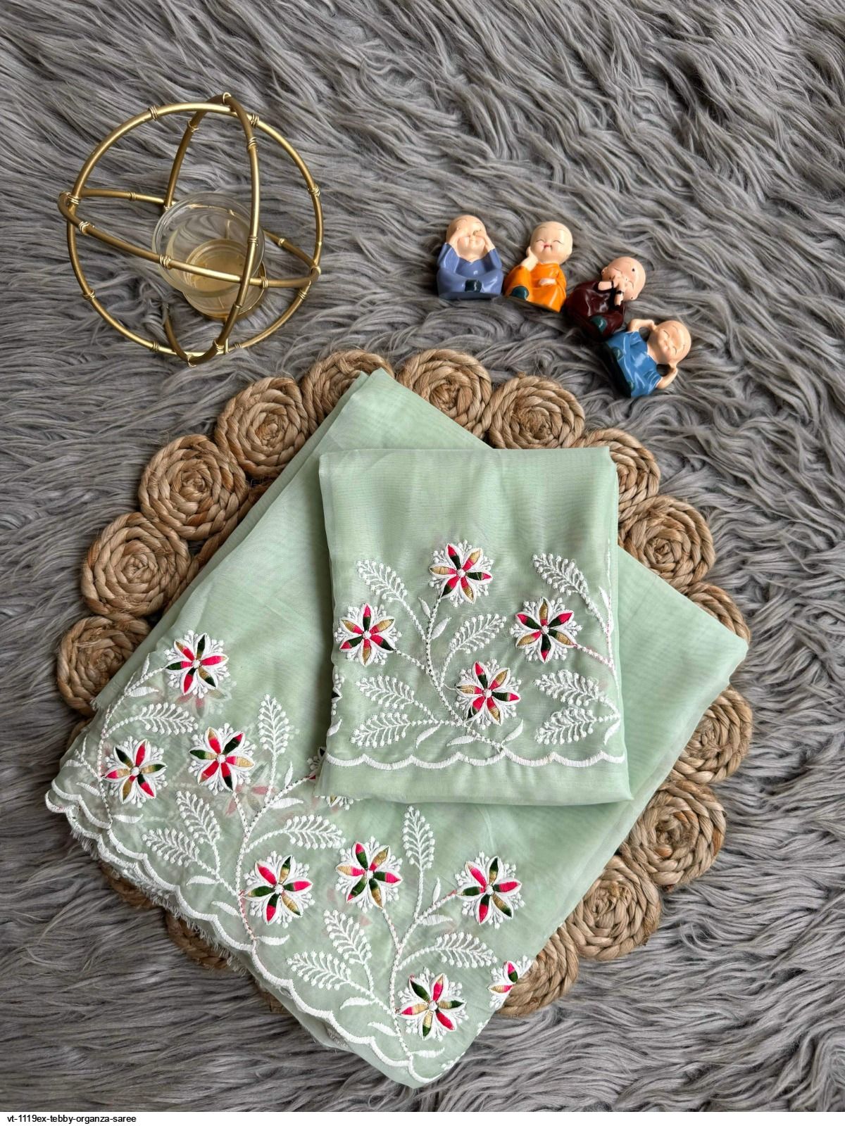 VT-1119EX Tebby Organza SAREE