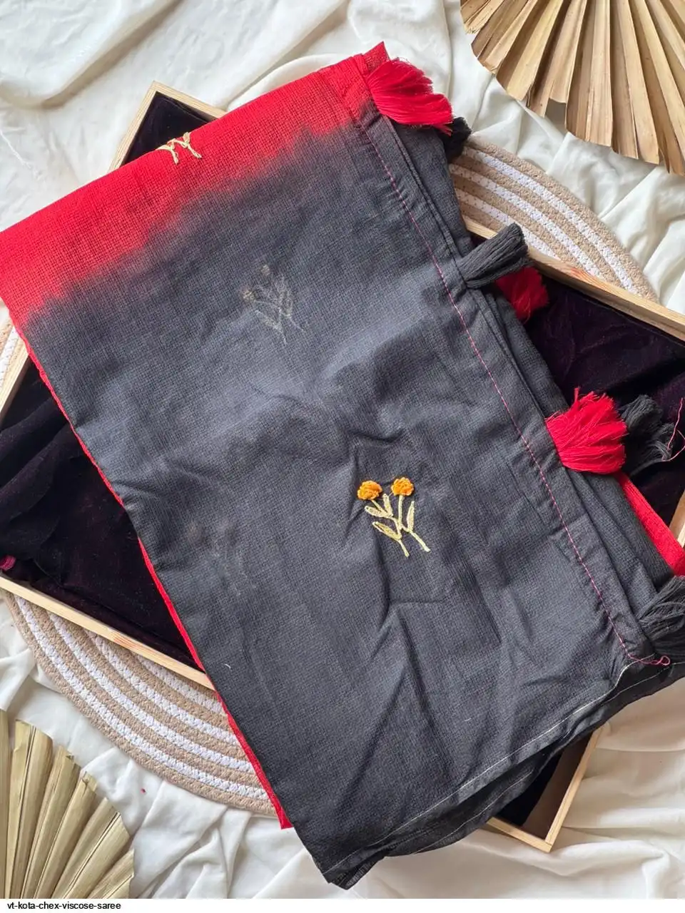 VT Kota Chex Viscose Saree