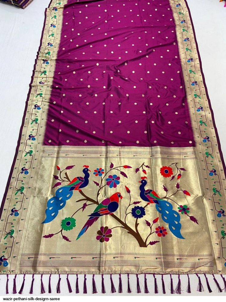 WAZIR PETHANI SILK DESIGRN SAREE