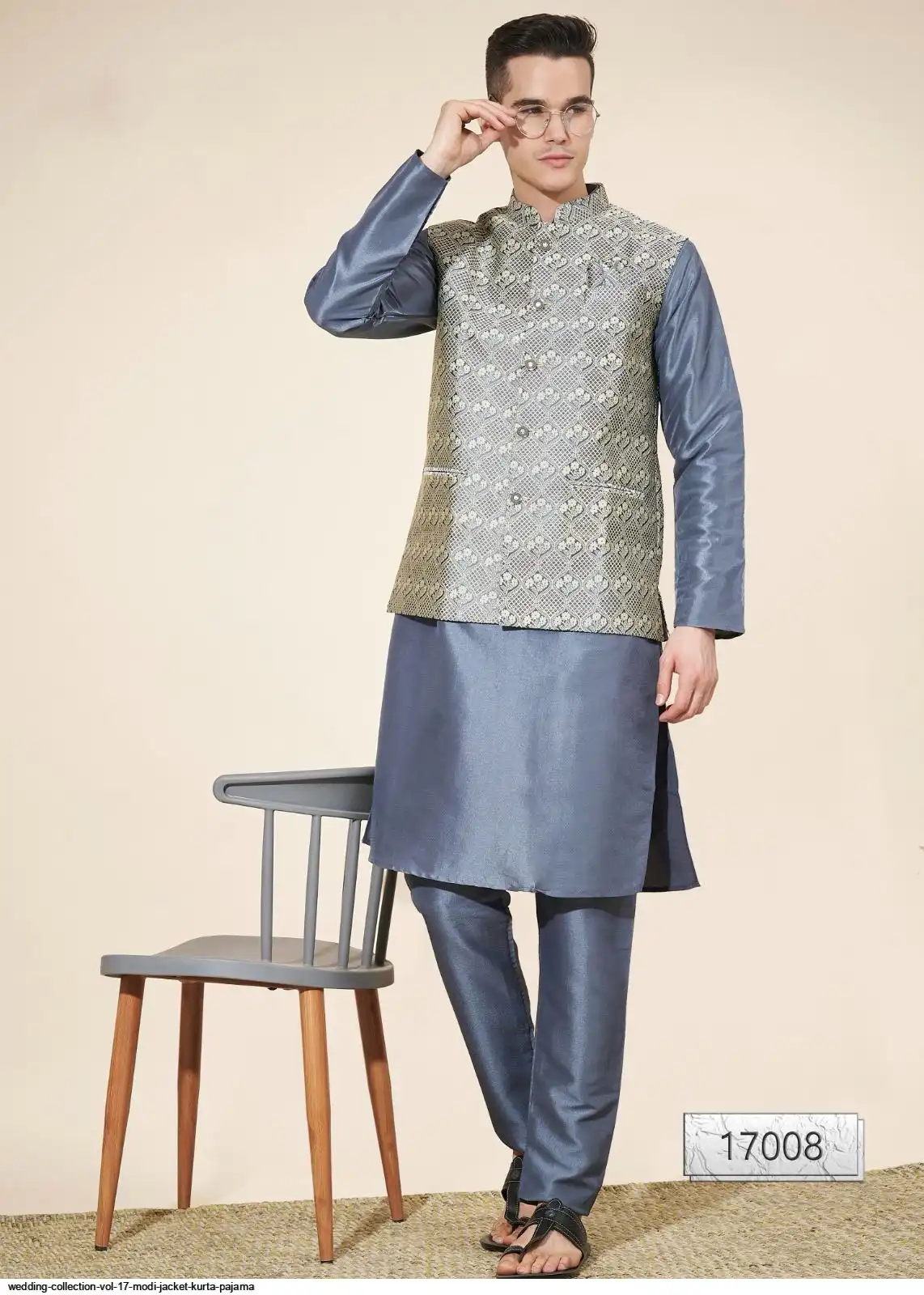 Wedding Collection Vol 17 Modi Jacket Kurta Pajama