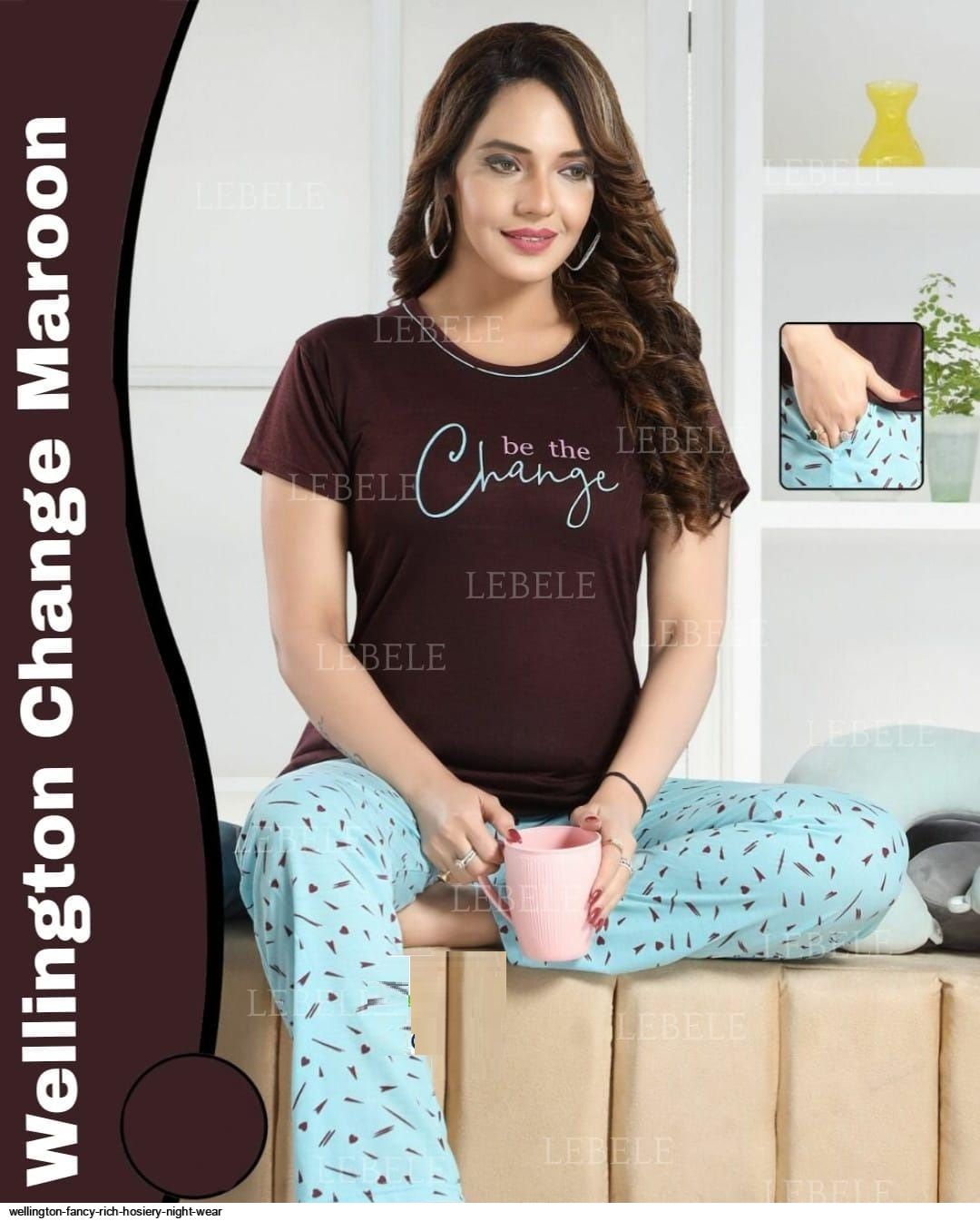 WELLINGTON FANCY RICH HOSIERY NIGHT WEAR