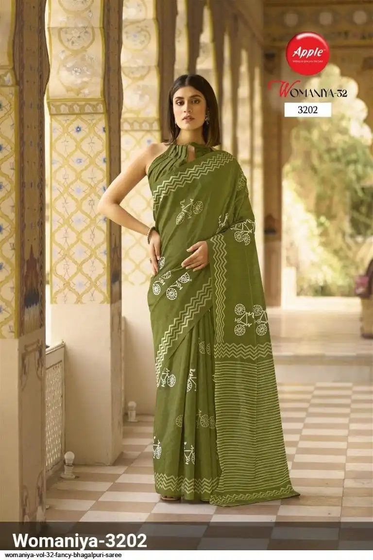 Womaniya VOL 32 FANCY Bhagalpuri SAREE