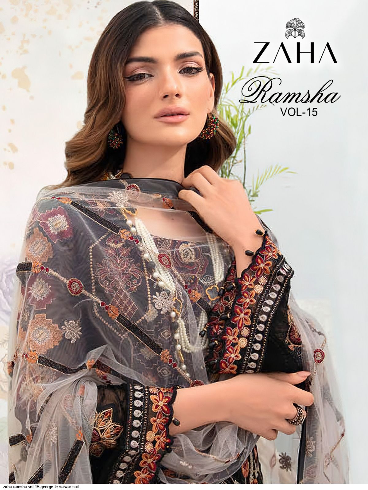 zaha-ramsha-vol-15-georgette-pakistani-suit