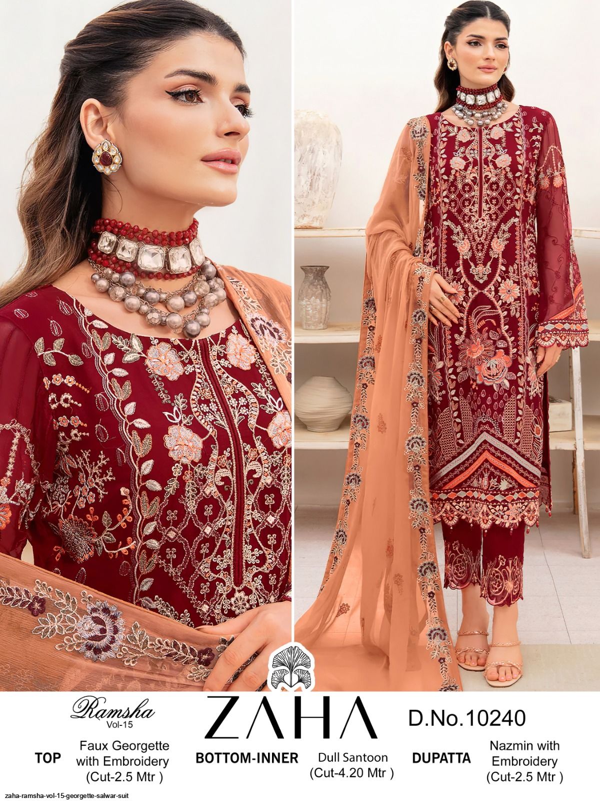 zaha-ramsha-vol-15-georgette-pakistani-suit