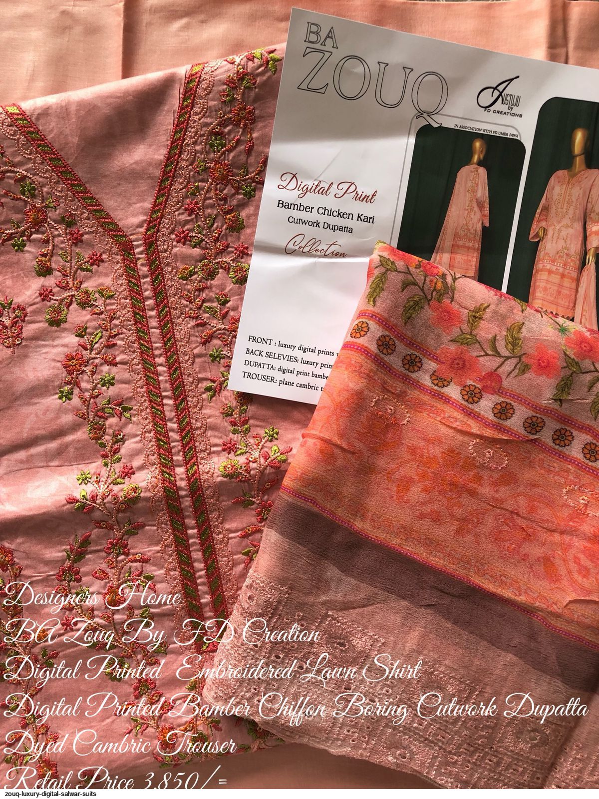 ZOUQ Luxury Digital SALWAR SUITS