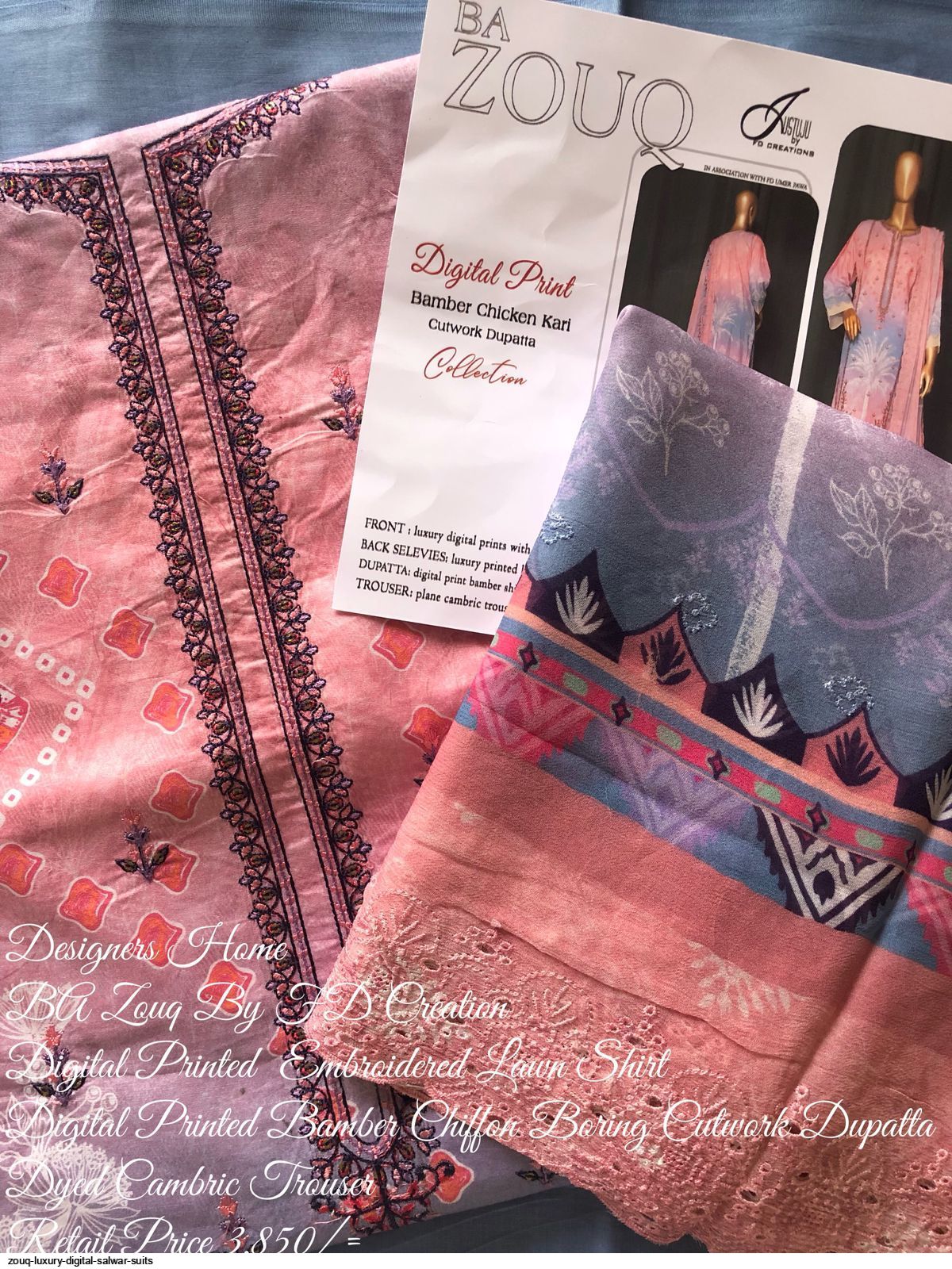 ZOUQ Luxury Digital SALWAR SUITS